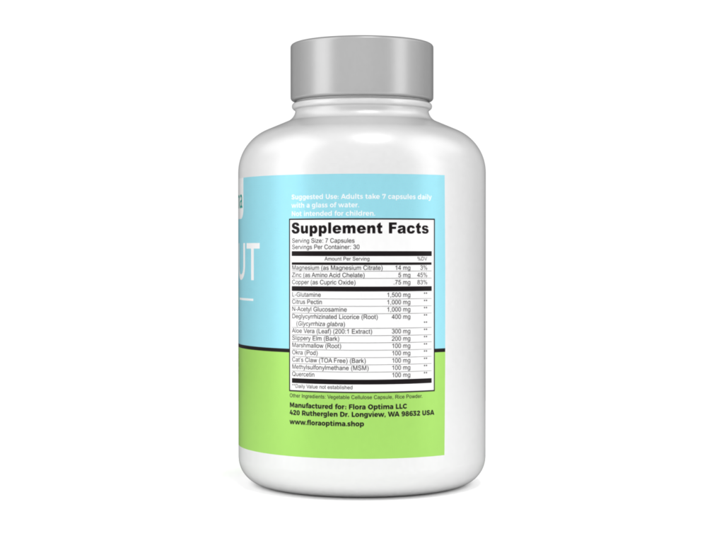 【Flora Optima】Leaky Gut Formula (Capsules) – Longview Local